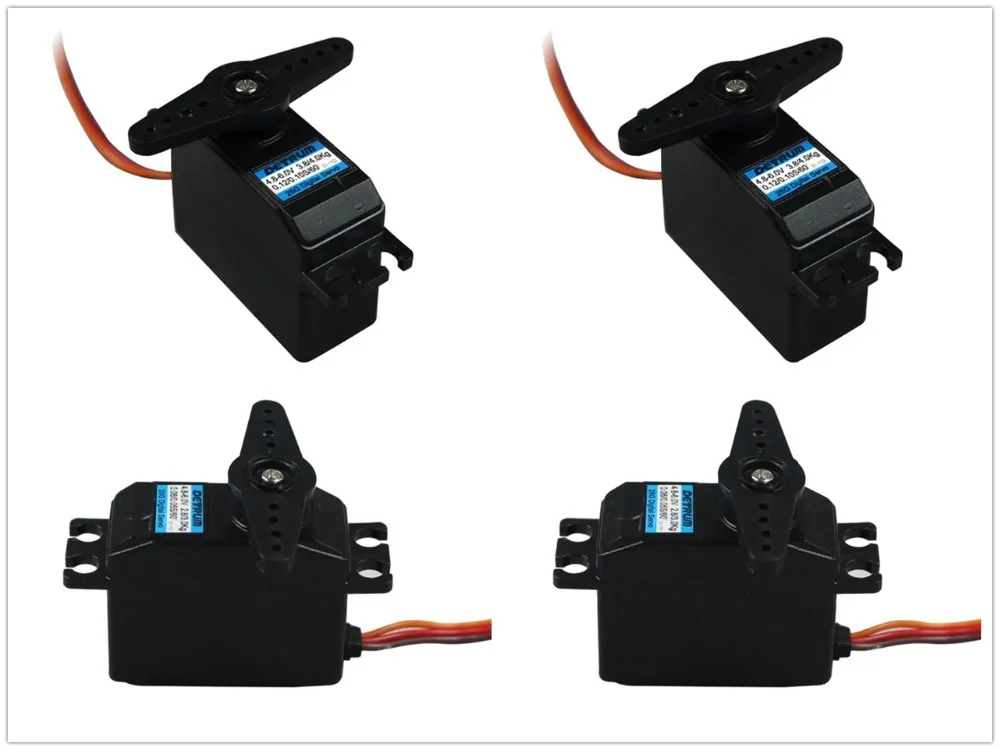 4X Dynam RC Airplane Detrum 25G Metal Gears High Speed Digital Servo DY ...