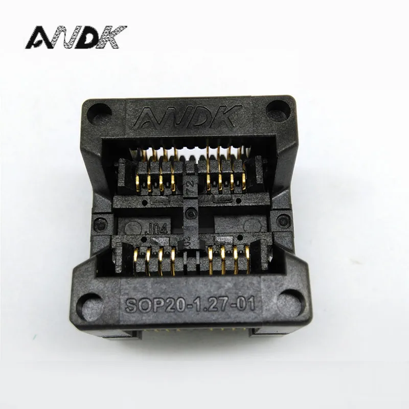 Double-SOP8-SOIC8-SO8-Burn-in-Socket-Pin-Pitch-1-27mm-IC-Body-Width-5 ...