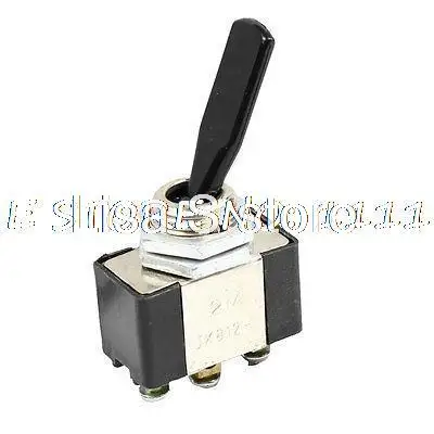 DC 12V 25A ON OFF ON 3 Positions Ways 3 Terminals Toggle Switch JK812 1 ...