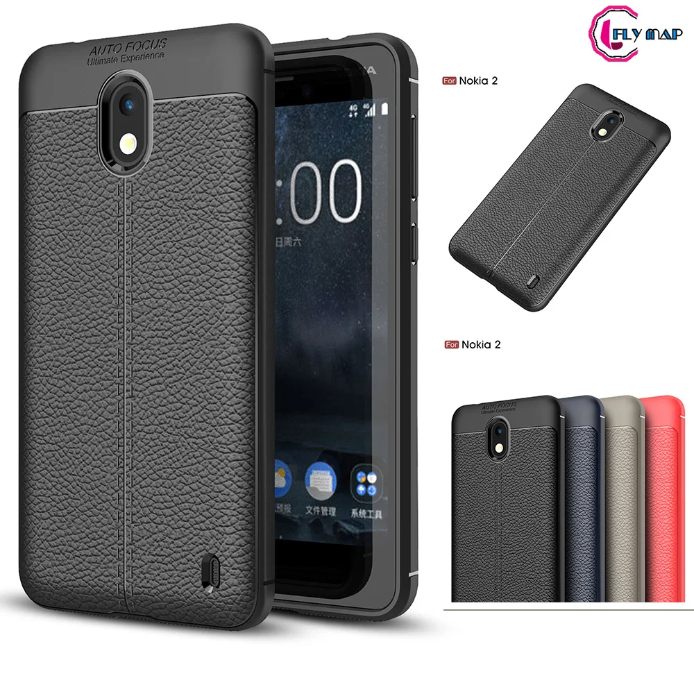 Fitted Case for Nokia 2 TA 1035 TA 1029 Retro PU Silicone Mobile Case ...