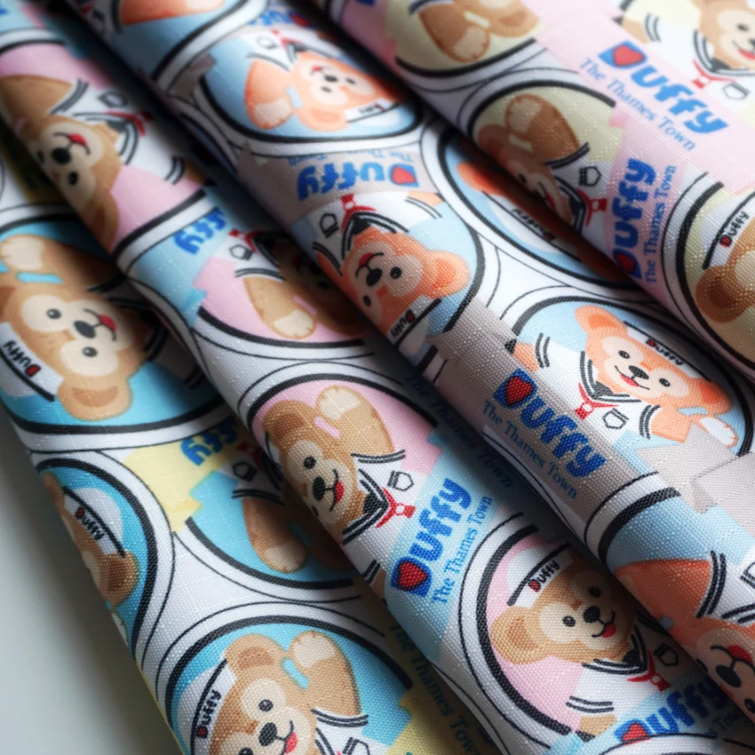 Duffy Bear Whisper Periphery waterproof pVC Fabric Patchwork tablecloth ...