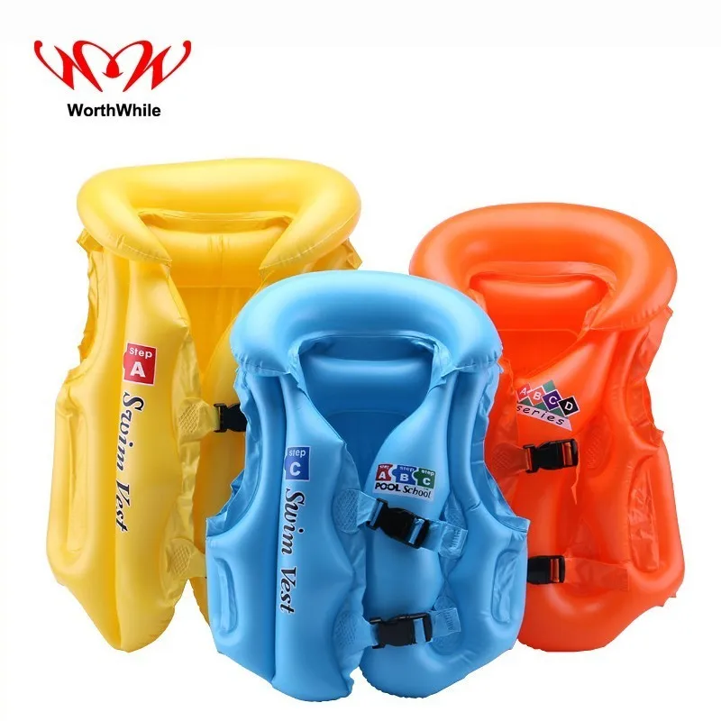 WorthWhile Portable Inflatable Life vest Floating Life jacket Swimwear ...