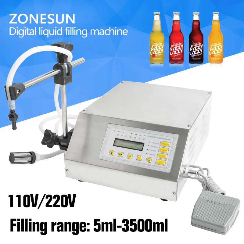 GFK 160 Compact Precise Numerical Control Liquid Filling Machine ...