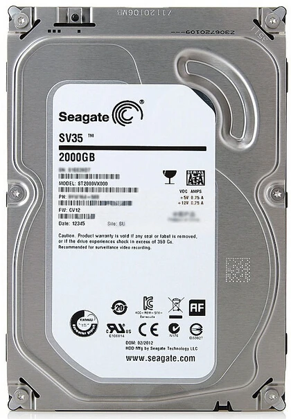 Seagate HDD 2TB Hard Disk for CCTV Server 2T hard drive 2000Gb|hdd rack ...