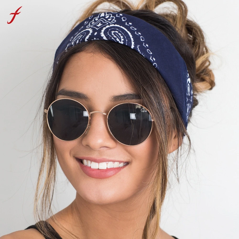 Acessórios de cabelo Para As Mulheres Da Moda Bandana Lenço Quadrado ... Acessórios de cabelo Para As Mulheres Da Moda Bandana Lenço Quadrado ...