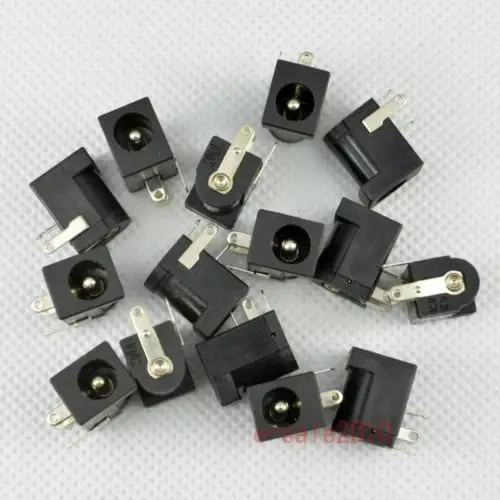 Wholesale 500pcs Dc Power Supply Female Jack Socket 5.5 X 2.5mm Barrel ...