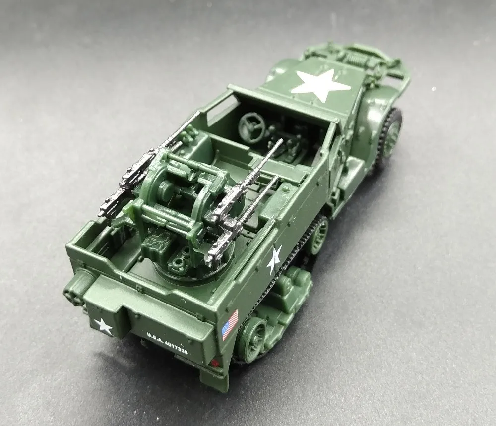 1:72 US World War II anti-aircraft armored vehicle model M16 Tracked ...