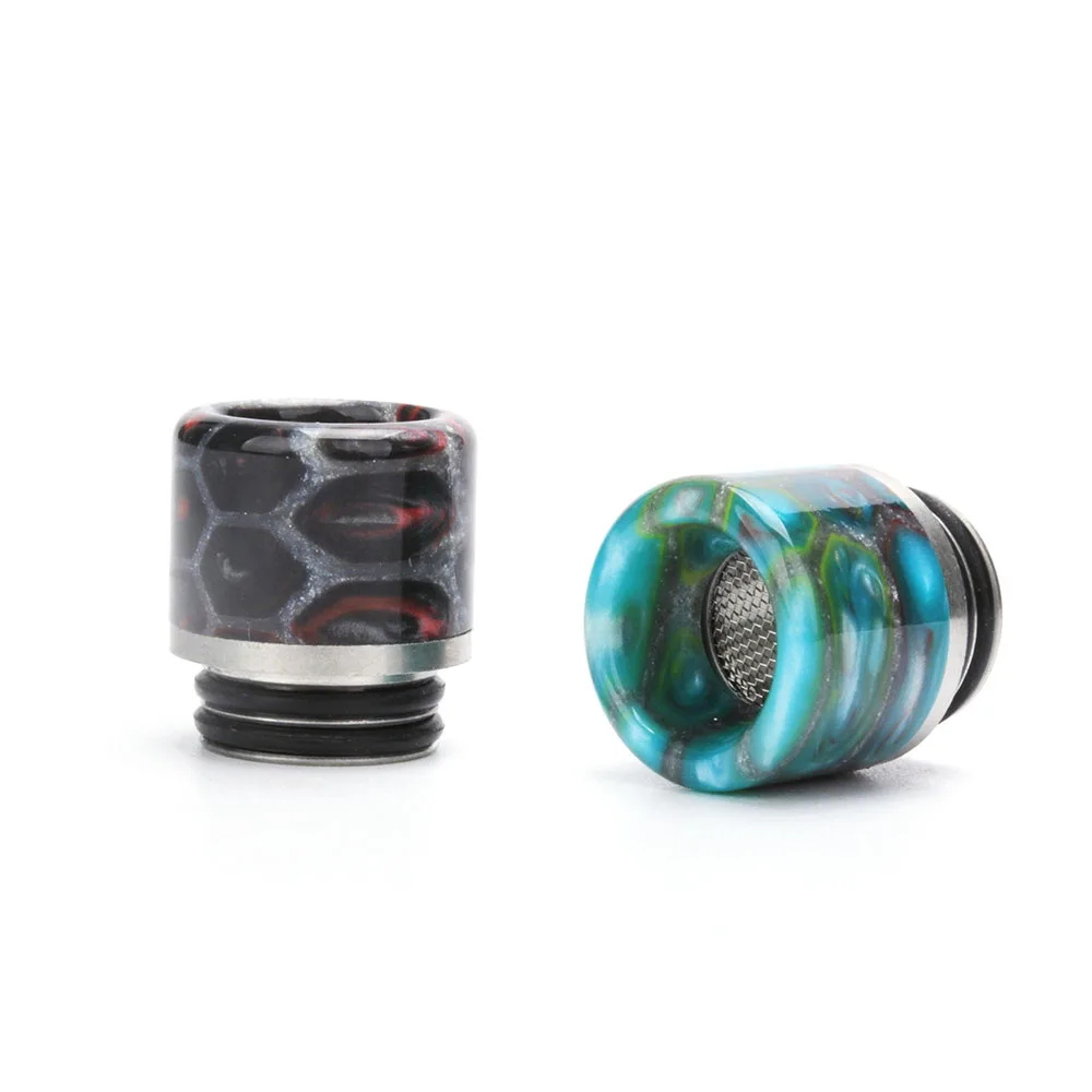 Coil Father 810 Snake Drip Tip Epoxy Resin Vape Mouthpiece for V8 Big ...