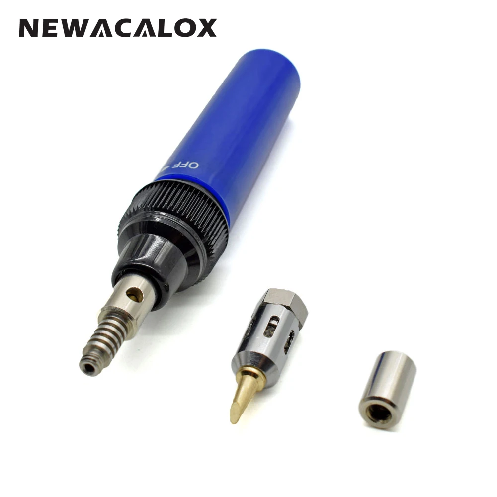 מוצר - Mini DIY Butane Gas Soldering Solder Iron Gun Torch Tip Tool 3 ...