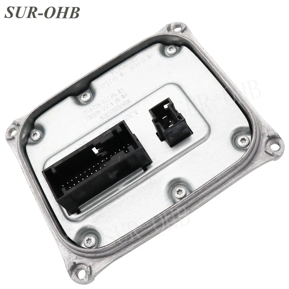 C Class Bi-Xenon S205 A2059005010 DRL LED HeadLights A2C73613909 ...