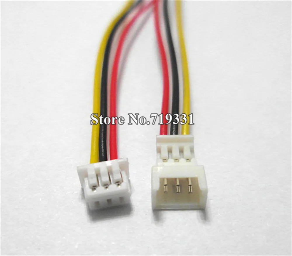 1000Pairs Micro JST 1.25 3 Pin Connector plug Male Female Connector w ...