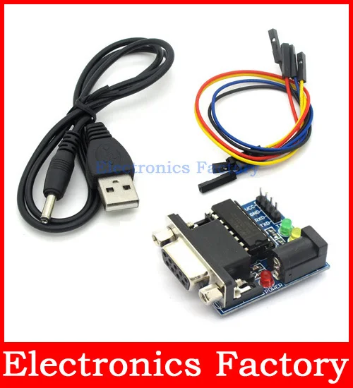 Max3232 RS232 Serial Port To TTL Vdd Txd Rxd Cts Rts Gnd Converter ...
