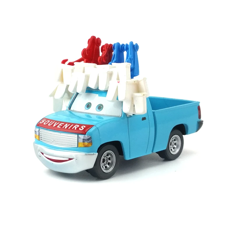 Disney Pixar Cars Buck The Tooth Vendor Metal Diecast Toy Car 1:55 ...