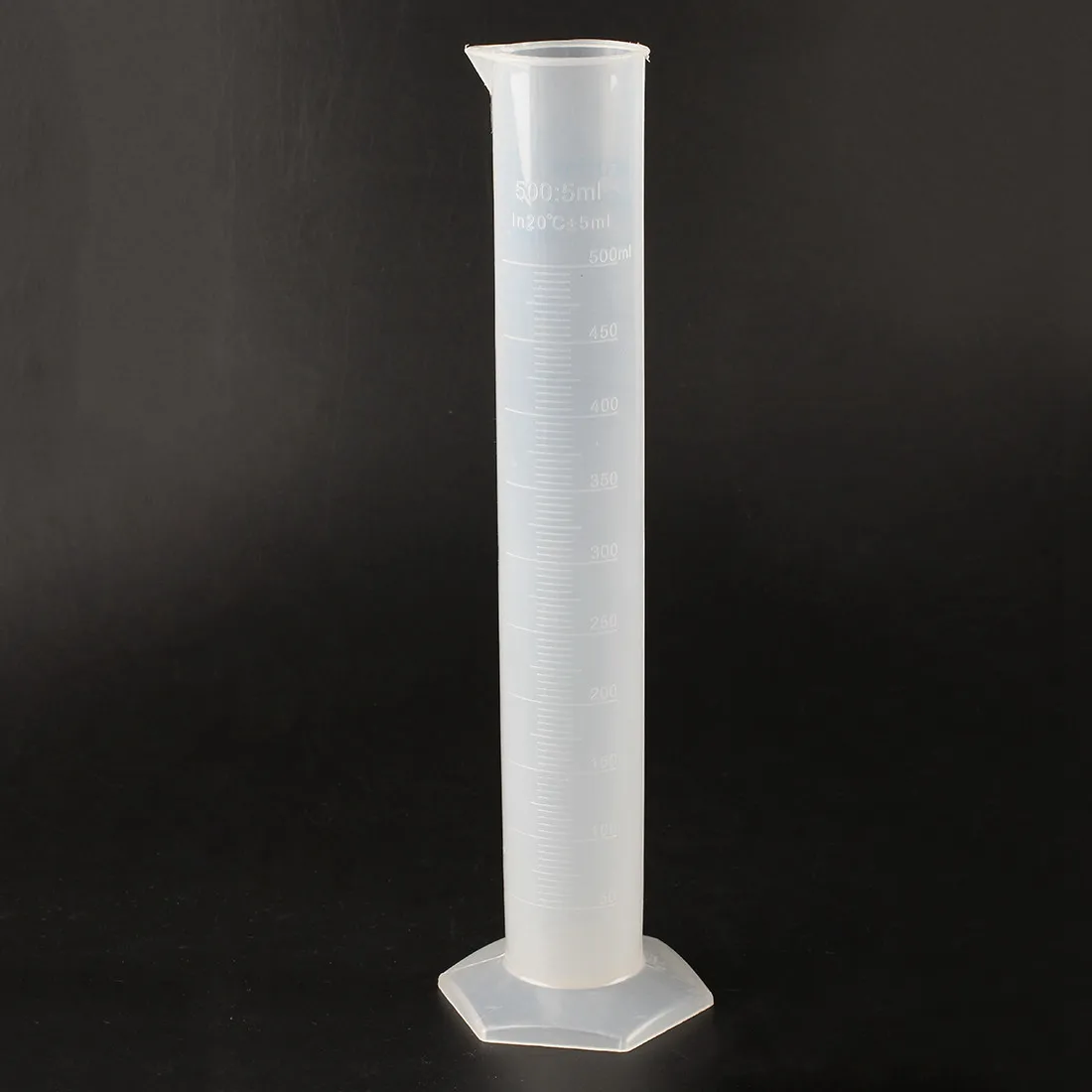 New 10 25 50 100 250 500ml graduated cylinder to measure students ...