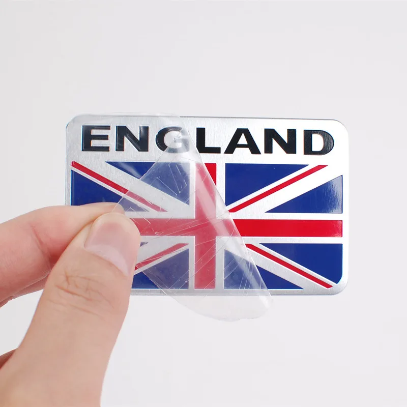 Car Styling Car Aluminum Alloy Britain National Flag Badge Sticker ...