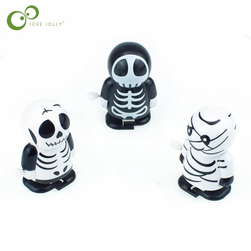 1Pc Clockwork Skeleton and Mummy Toys for Kids Halloween Gifts Zombie ...