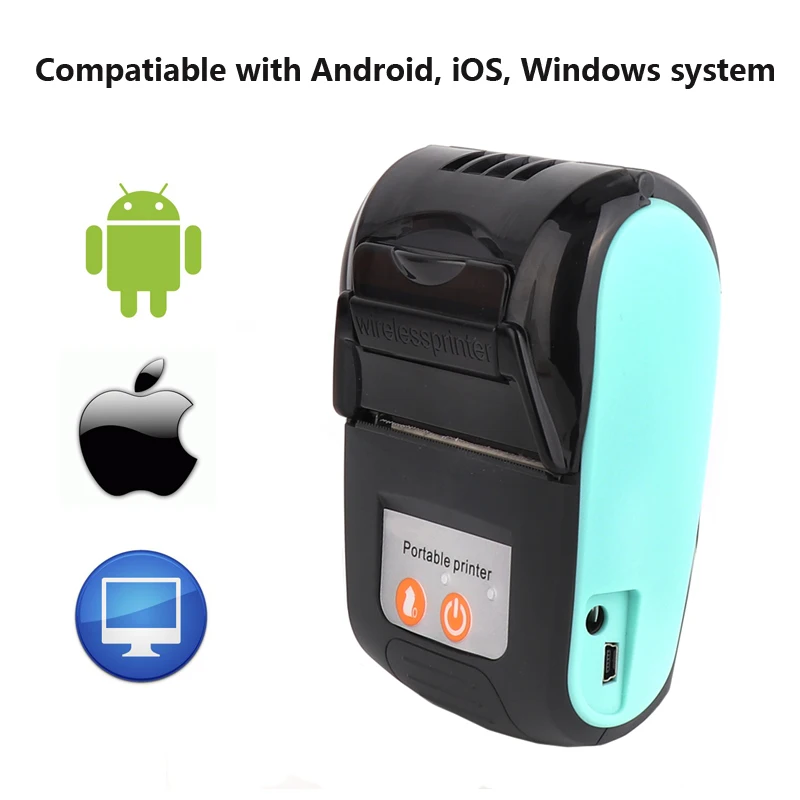 Imp026 Free Sdk 58mm Handheld Pos Printer Android Ios Bluetooth4 0 Thermal Printer Receipt