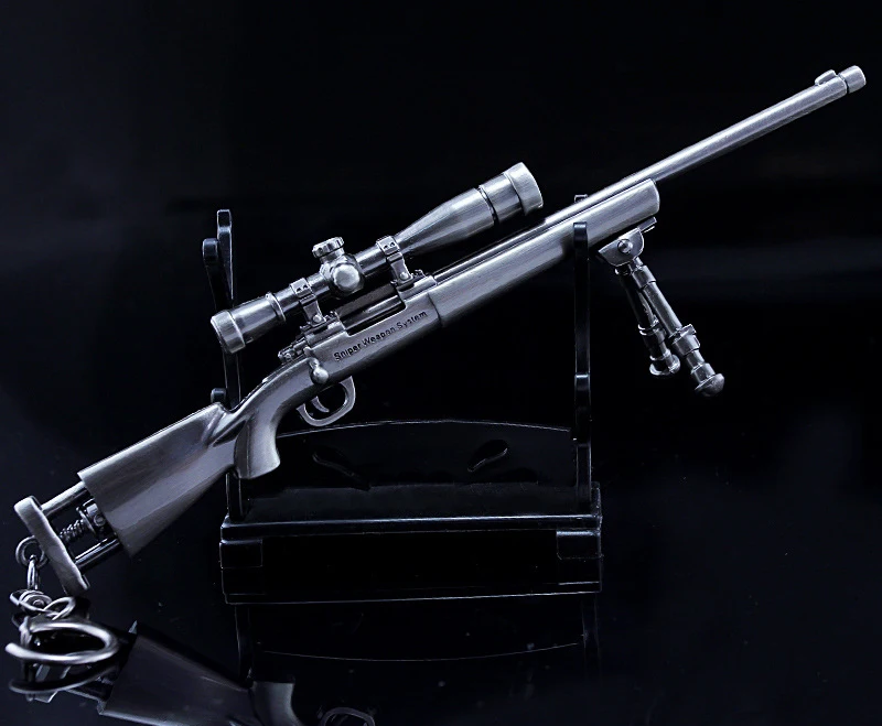 Mini Rifle Gun Toys M24 Sniper Rifle Alloy Weapon Model Guns Decoration ...