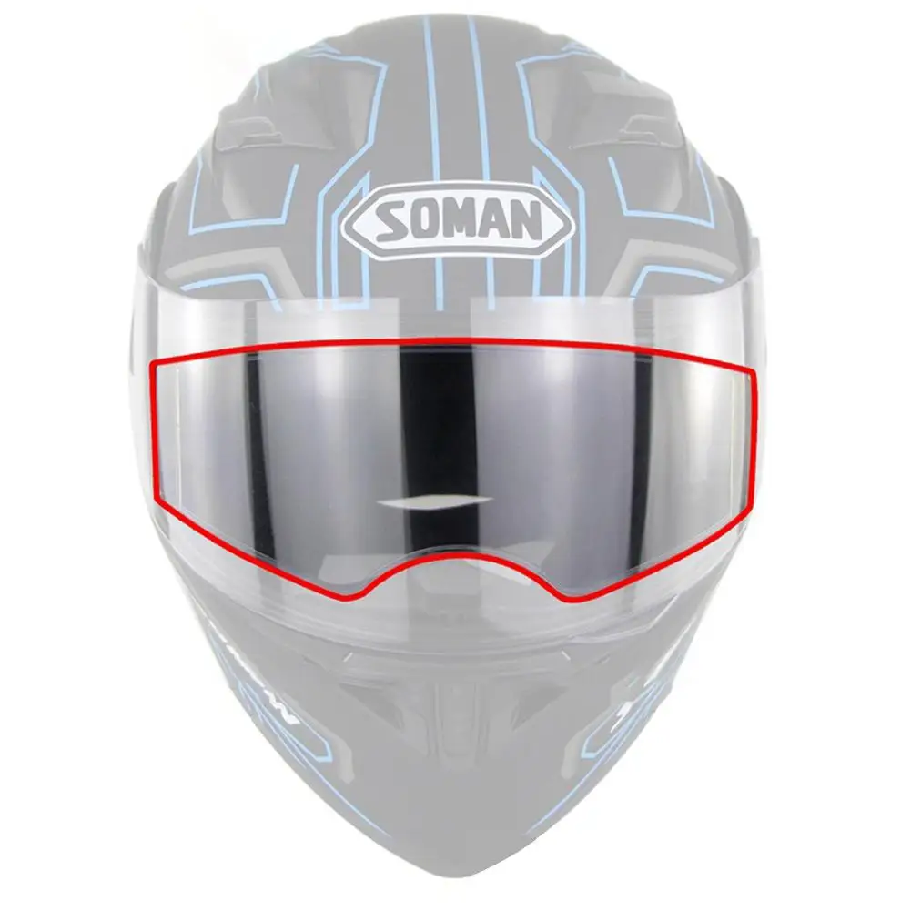 Imported Motorcycle Helmet Lens HD Anti-Glare Helmet Film Universal ...