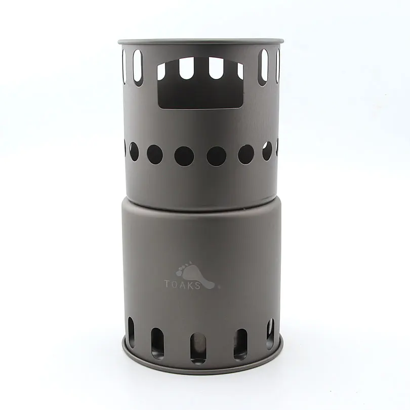 Toaks Stv-11 Titanium Combustion Furnace Outdoor Camp Backpack Timber Stove Cooking Light ...