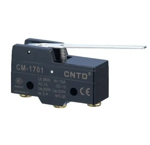 Micro-Limit-Switch-Long-Lever-Arm-SPDT-Snap-CNTD-CM-1701-TEMCo-HEAVY ...