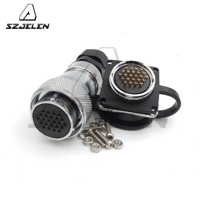 SZJELEN WS28 , power connector 24pin plug socket,Electrical equipment ...