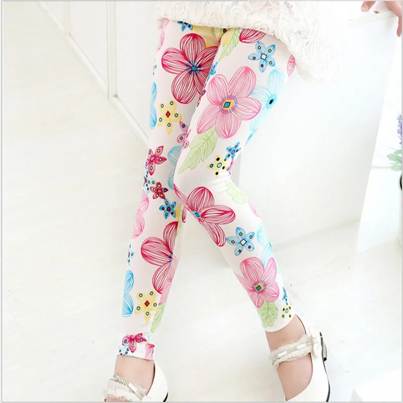 Print Flowers style 2 6Y Baby Kids Leggings Children's Clothing Girl ...