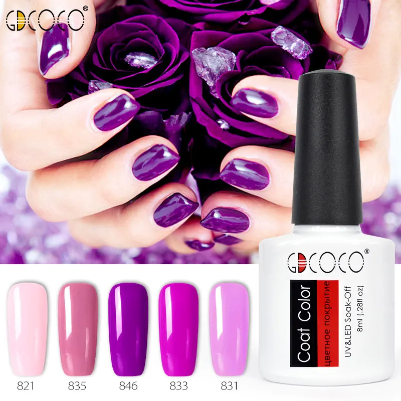 Discount Up to 50% 5pcs*8ml GDCOCO Nail Gel Varnish Nail Polish Canni ...