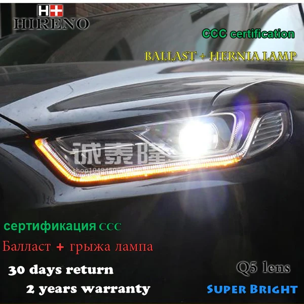 Hireno Headlamp for 2015 2016 Ford Taurus Headlight Assembly LED DRL ...