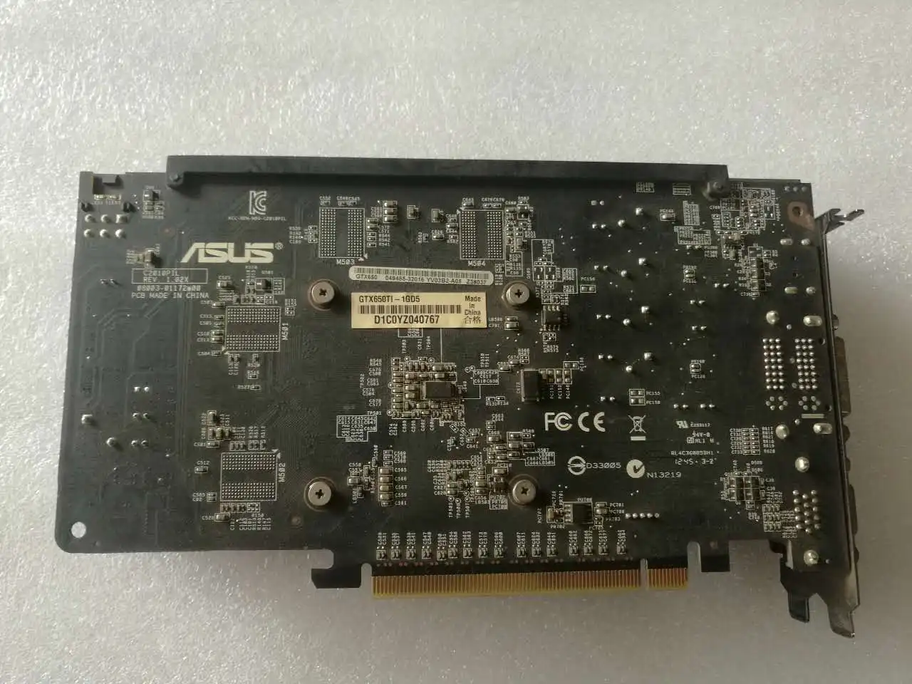 Купить используется, оригинальный асус Видеокарта GTX 650ti процессор ...