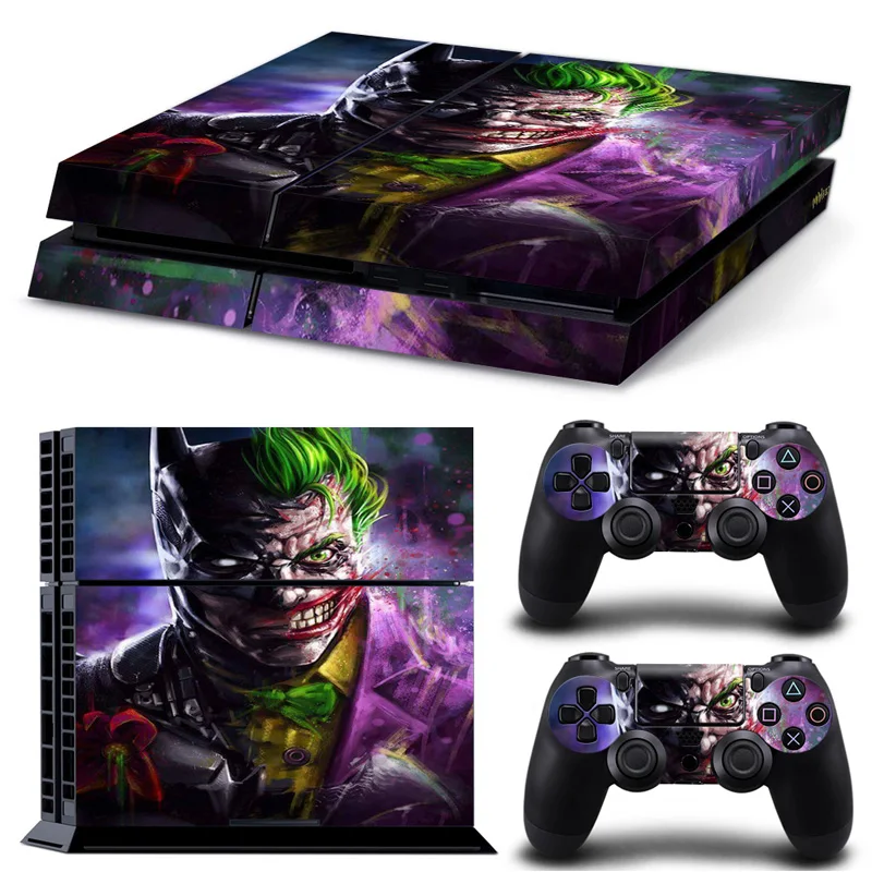 Joker Design PS4 Skin Sticker - ConsoleSkins.co