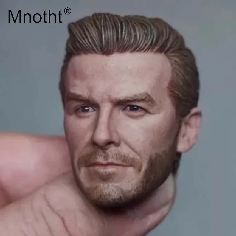 Mnotht Head Sculpt Toy 1/6 Scale David Beckham Middle Age Edition Head ...