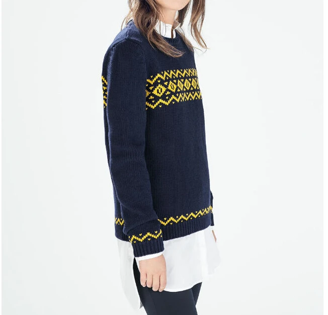 Women Wool Sweater Fashion Winter Thick Knitting Bat Sleeve V Neck ...