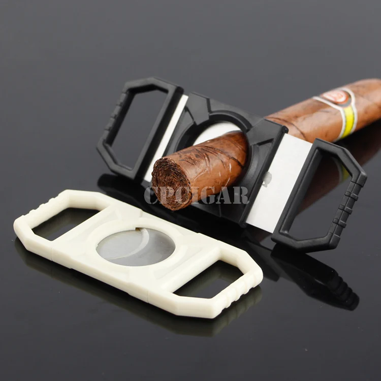 Plastic Large 30mm Hole Diameter Cigar Cutter Created Design Portable ...