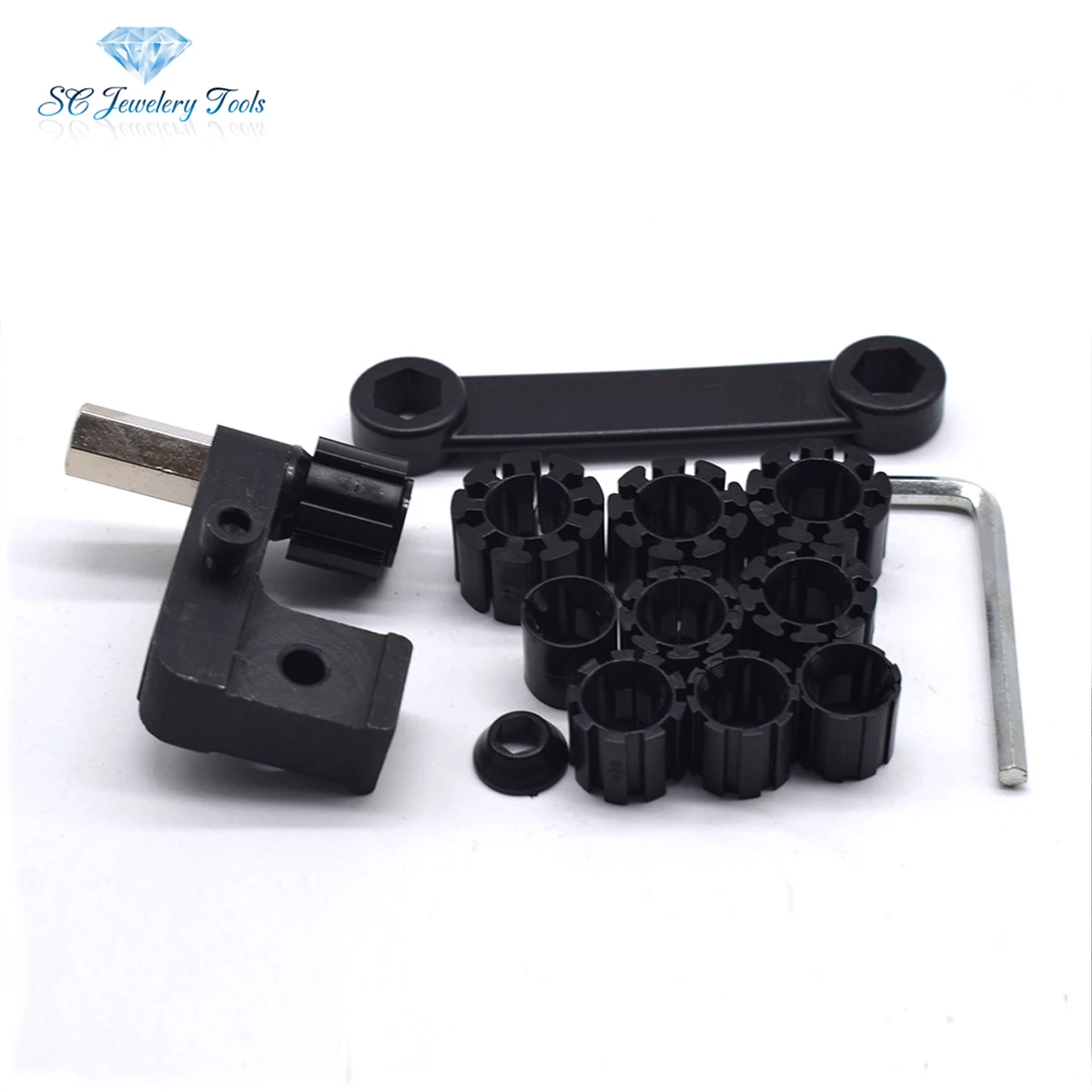 Jewelry Tools Ring Setter Clamp Stone Setting Tool Kit Mini Engraving ...