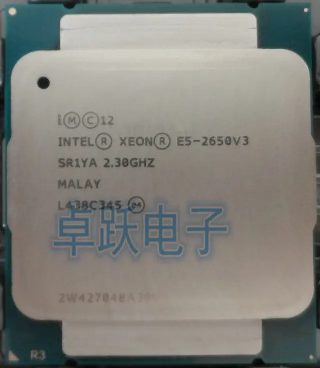 Processador cpu original de e5 2650 v3 e5 2650 v3, 22 nm 2.3ghz, dez ...