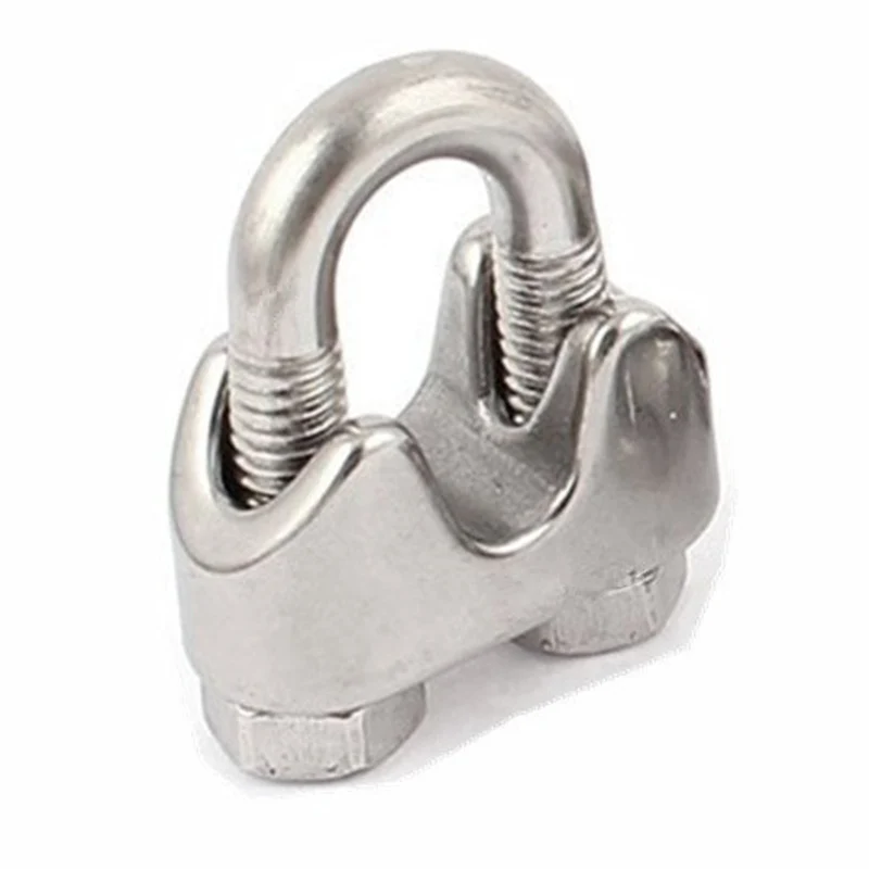 Wire Rope Clips - M2 Stainless Steel Cable Clamp Saddle Fastener for ...