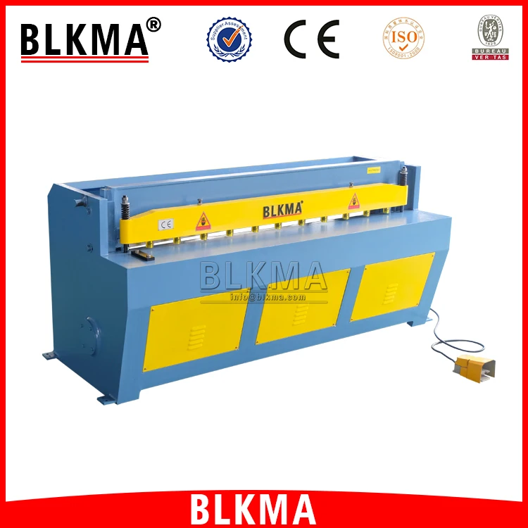 2 Meters Mechanical Stainless Steel Sheet Ventilation Duct Guillotine ...