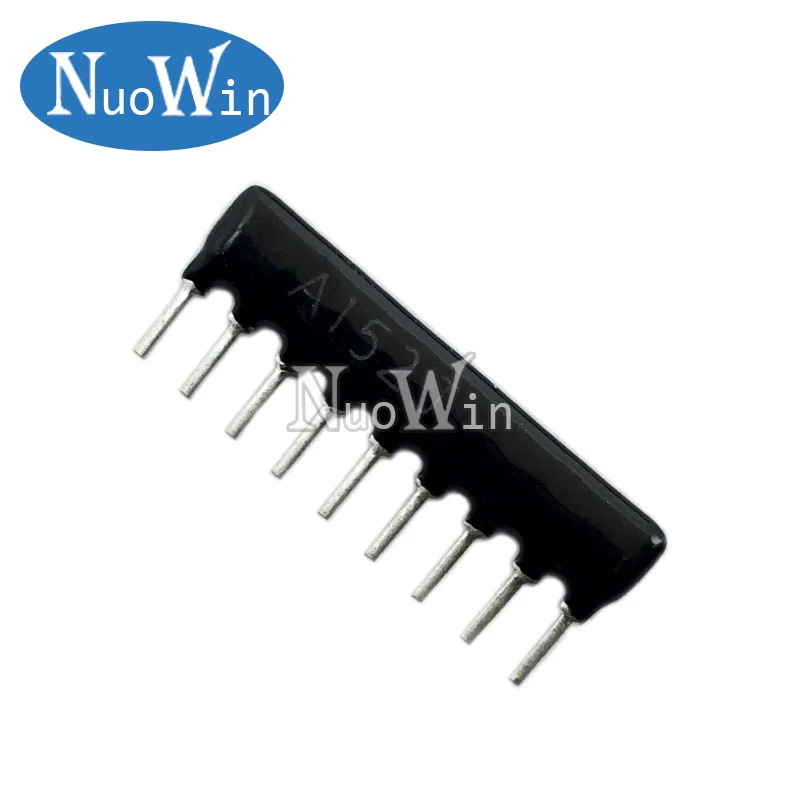 10pcs DIP exclusion Network Resistor array 9pin 47 100 220 330 470 510 680 1K 1.2K 1.5K 2K 2.2K ...