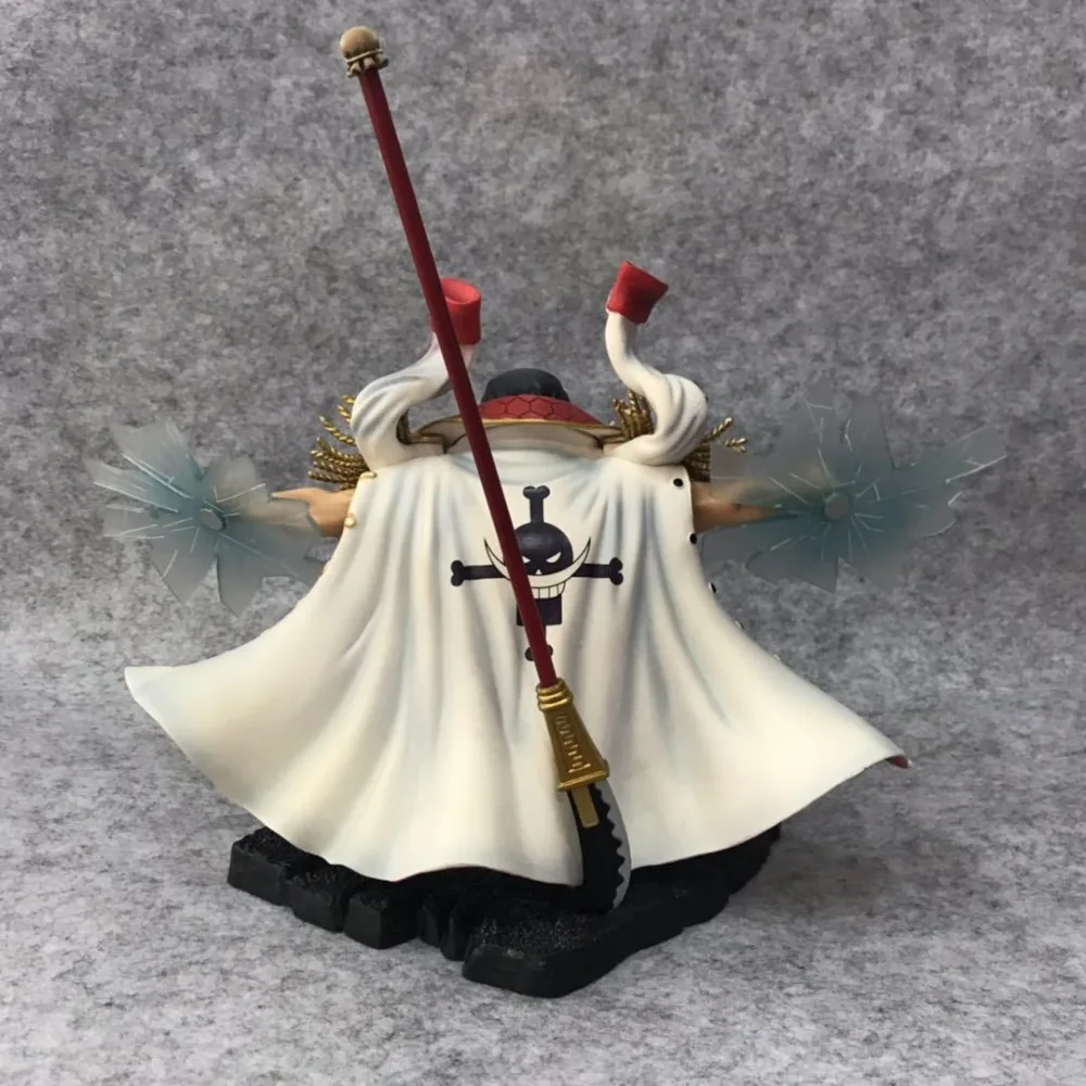 One Piece Anime White Beard PVC Action Figure Toys Diorama One Piece ...