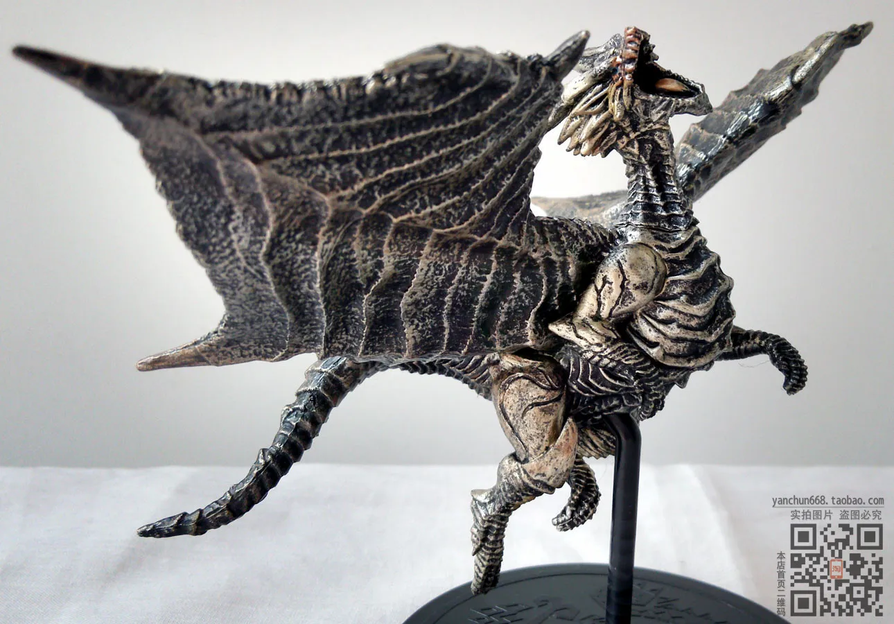 Brand New Game Action Figure Toys Monster Hunter Kushala Daora 10cm PVC ...