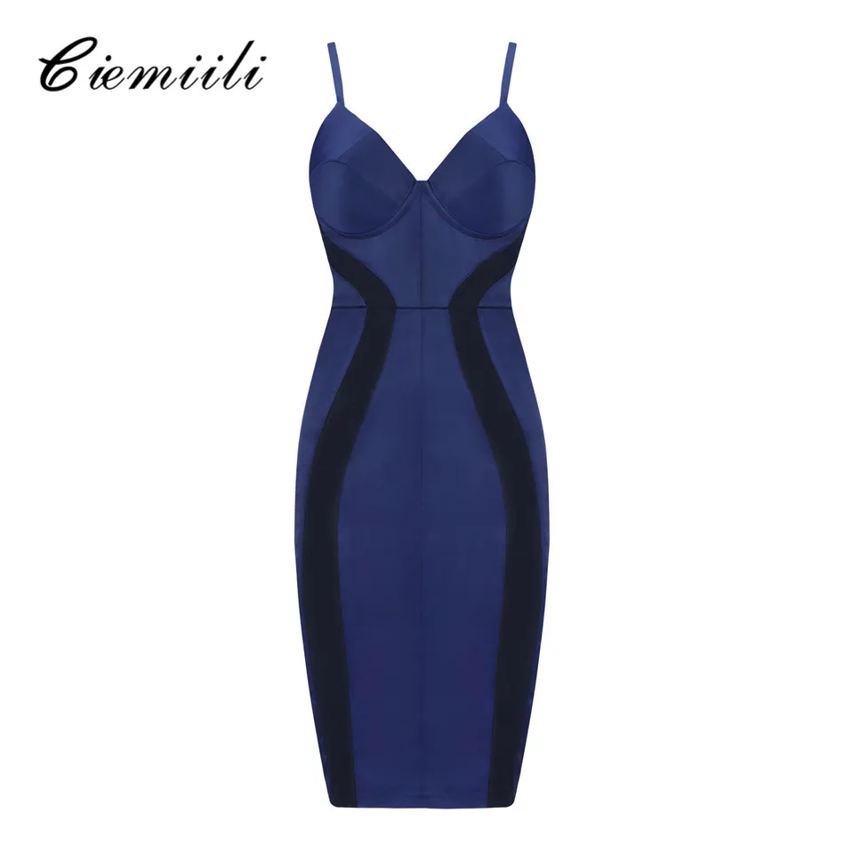 Ciemiili Sexy Bodycon Women Mini Dress Vestido De Festa Above Knee 2018