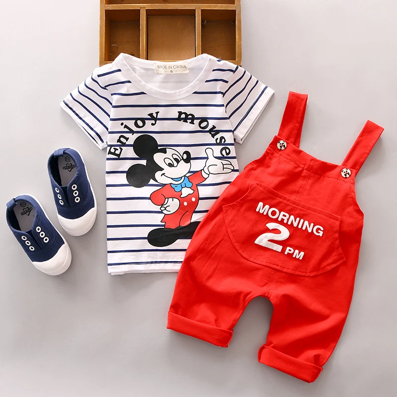 children boys clothing set 2017 Summer new 1 2 3 years old baby sets ...