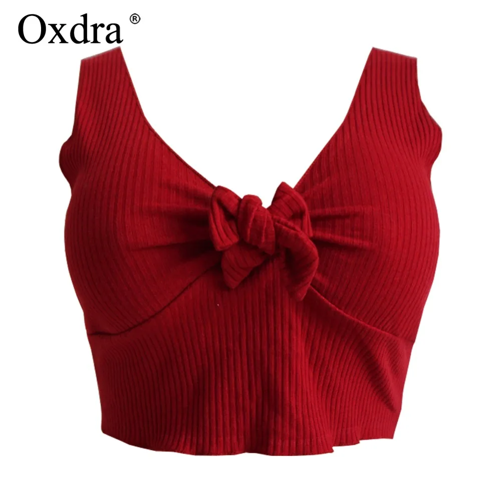 Oxdra 2018 Women's Clothing Tank Top Slim High Quality Sleeveless Solid ...