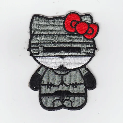 Hello-Kitty-RoboCop-Kitty-Military-Tactics-Morale-Embroidery-patch ...