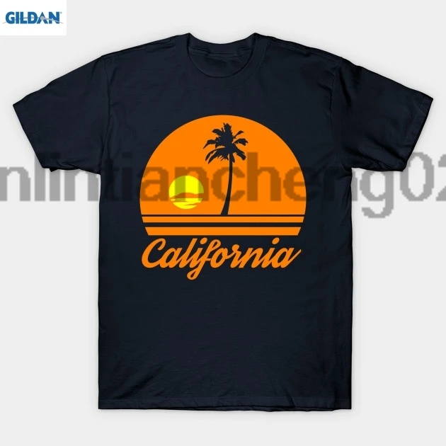 GILDAN แคลิฟอร์เนีย sunset T เสื้อ|t shirt|shirt tshirt t shirt ...