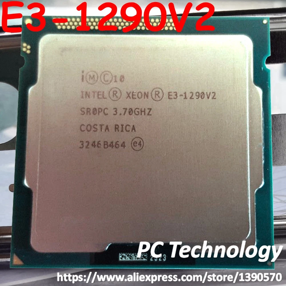 Original Intel Xeon E3-1290v2 Cpu E3-1290 V2 3.70ghz 8m Lga1155 E3 ...