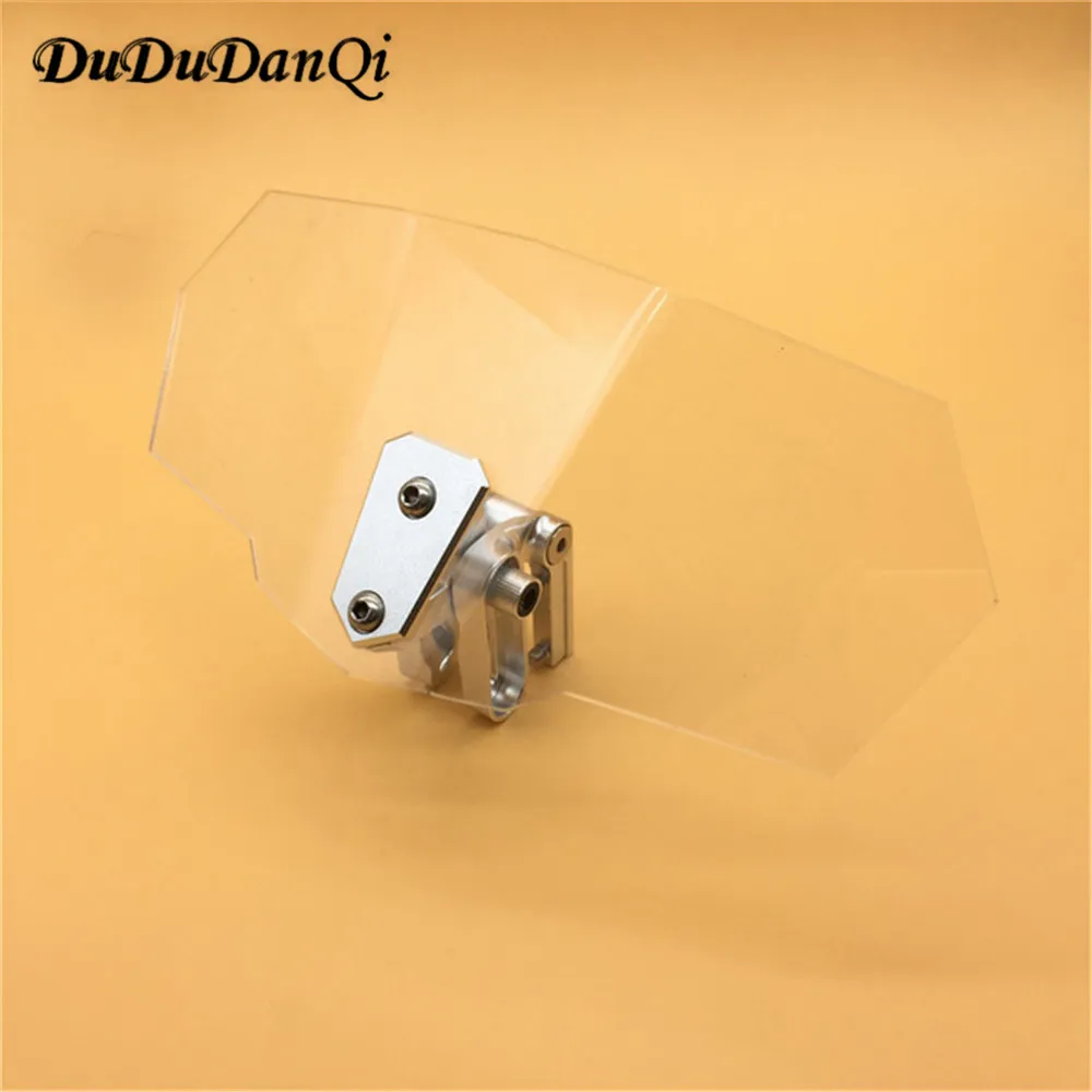 Motorcycle Risen Windshield Windscreen Bracket Set Screen Protector ...