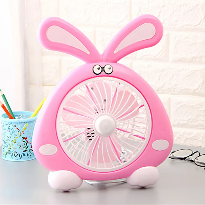 220v 240V Cute Fan Creative Home Office Desktop Ventilator Silent Desk ...