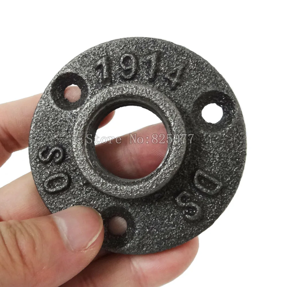 12PCS-LOT-DN20-G3-4-Support-Iron-Cast-Flange-Casting-Antique-Flanges ...